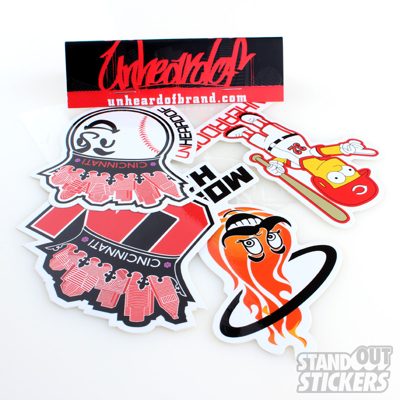 Vinyl Sticker Packs - Sticker Packs - Samples of Stickers