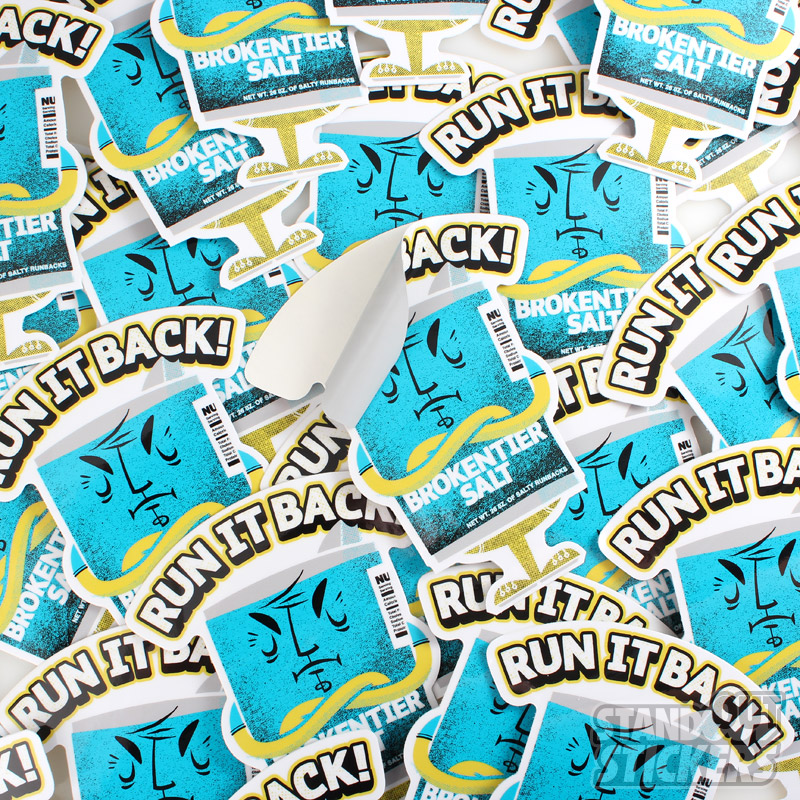 Die Cut Stickers - Custom Sticker Samples