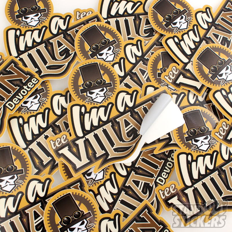Die Cut Stickers - Custom Sticker Samples