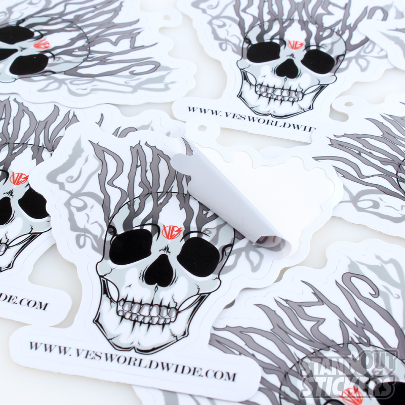 Sticker Hang Tags - Samples of Hang-Tag Stickers