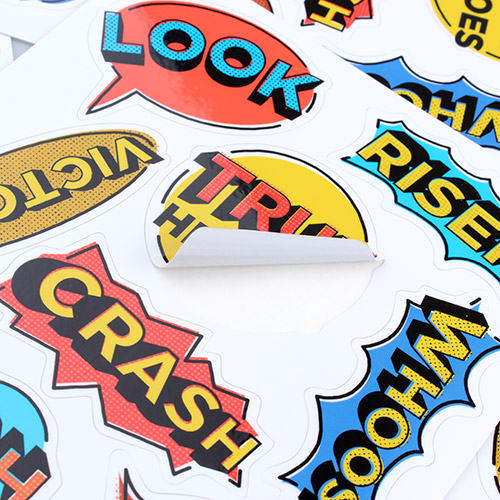 Custom Vinyl Sticker Examples - Samples of Custom Stickers
