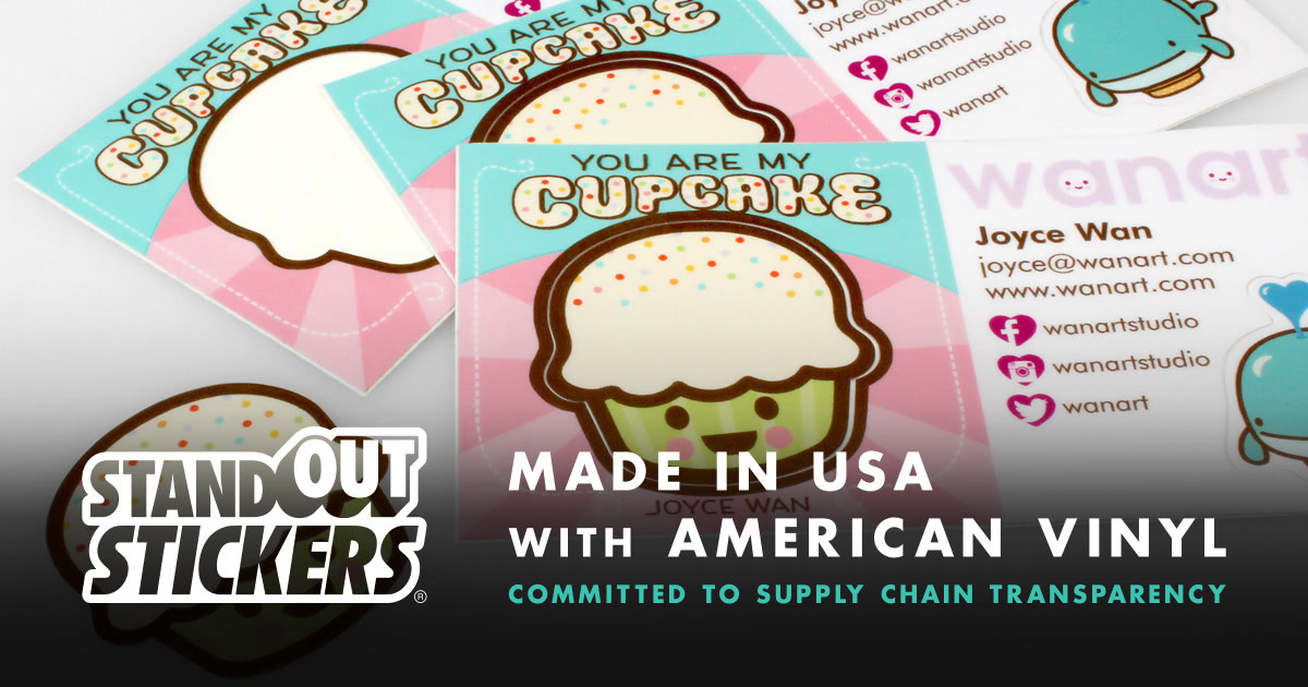 Business Card Stickers, Personalized Calling Card Stickers - StandOut ...