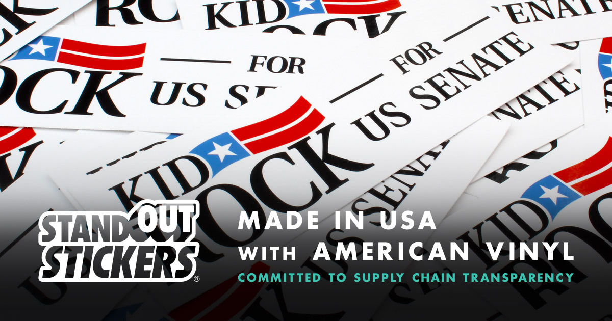 Campaign Stickers, Election Stickers, Political Stickers - StandOut ...