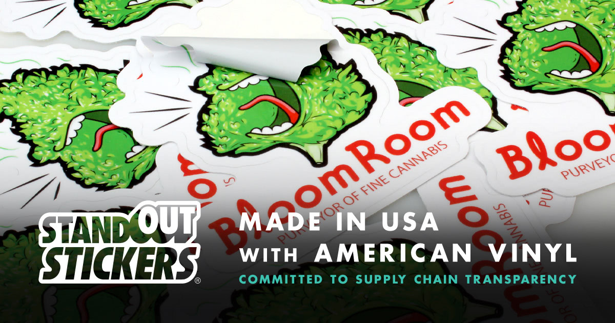 Weed Stickers - StandOut Stickers