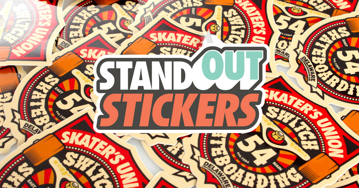 Custom Die Cut Vinyl Stickers - Indoor/Outdoor Stickers
