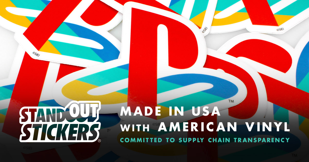 Custom Die Cut Vinyl Stickers - Indoor/Outdoor Stickers