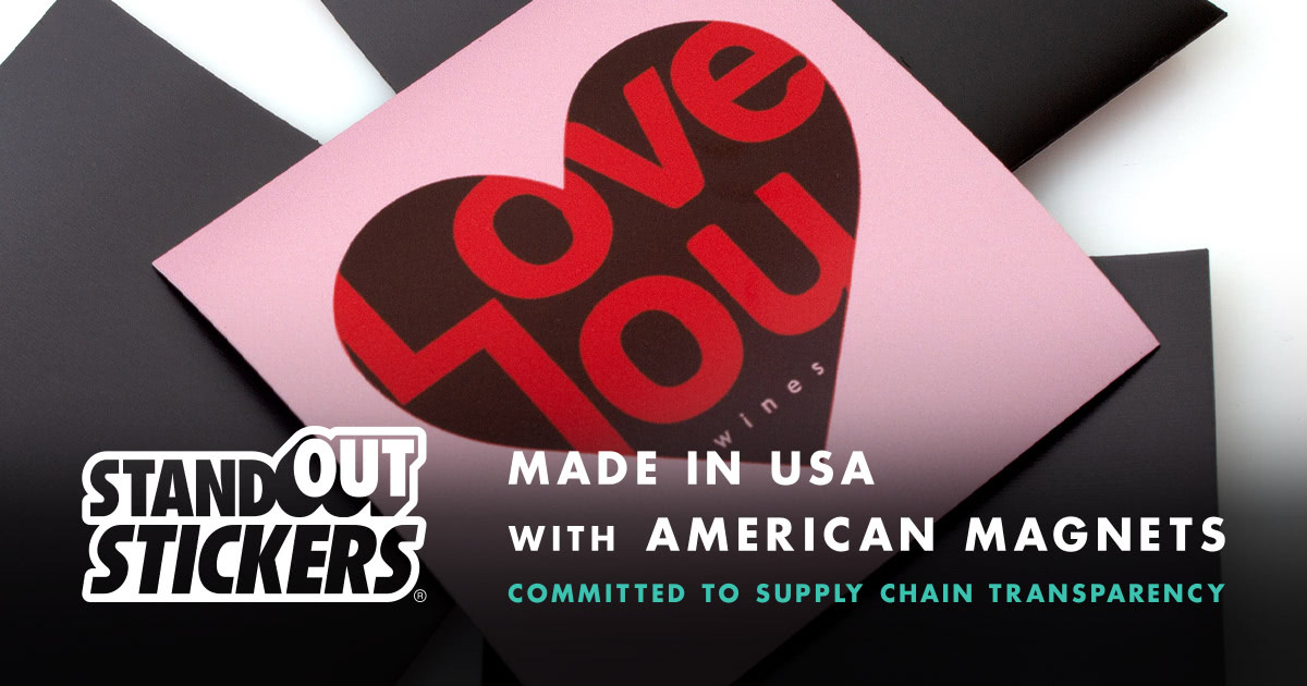 Square Magnet Samples - Examples of Square Custom Magnets