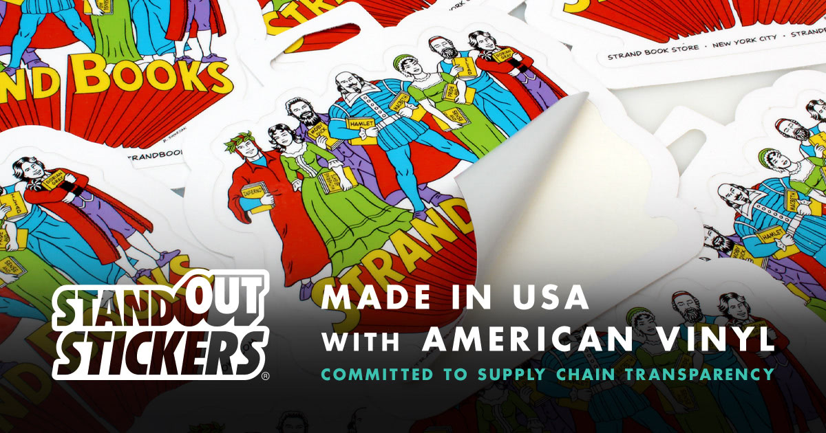 Sticker Hang Tags - Samples of Hang-Tag Stickers