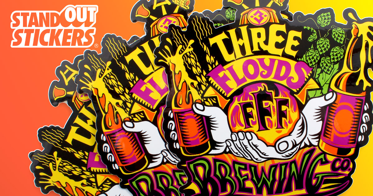 Full Color Stickers - StandOut Stickers