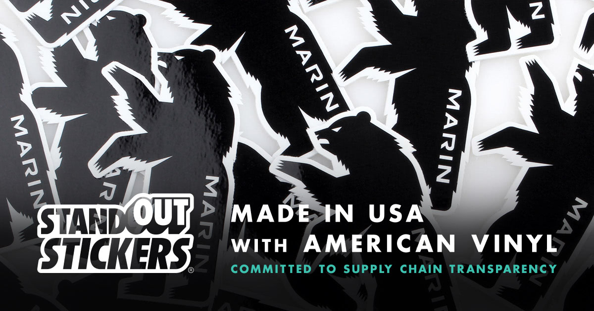 Glossy Stickers - Custom Stickers with a Protective Gloss Finish