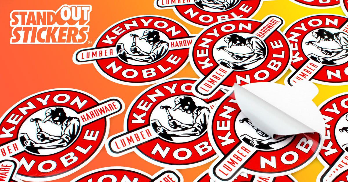 Outdoor Stickers, Weatherproof Stickers - StandOut Stickers