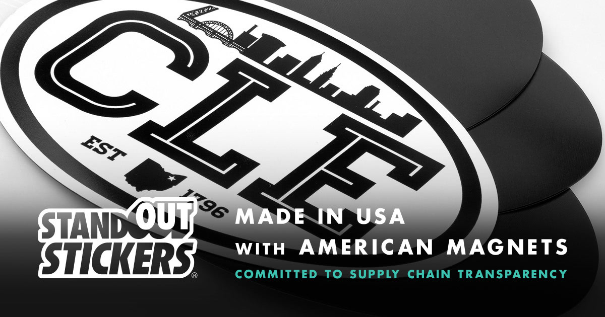 Order Oval Magnets - Oval Shaped Fridge Magnets Printed in Full Color